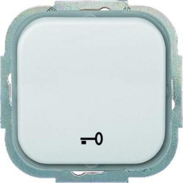 Classic PDK2-N101 K vízmentes 1P nyomó kulcsjellel fehér - Villamossági ...